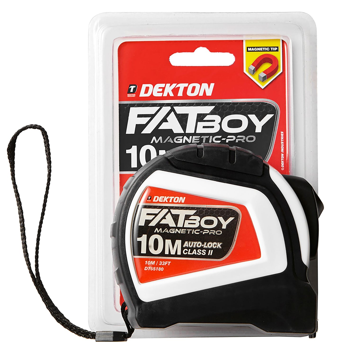 Dekton Tape Measure Magnetic Tip Class 2 Imperial Metric Auto Lock 5 ...