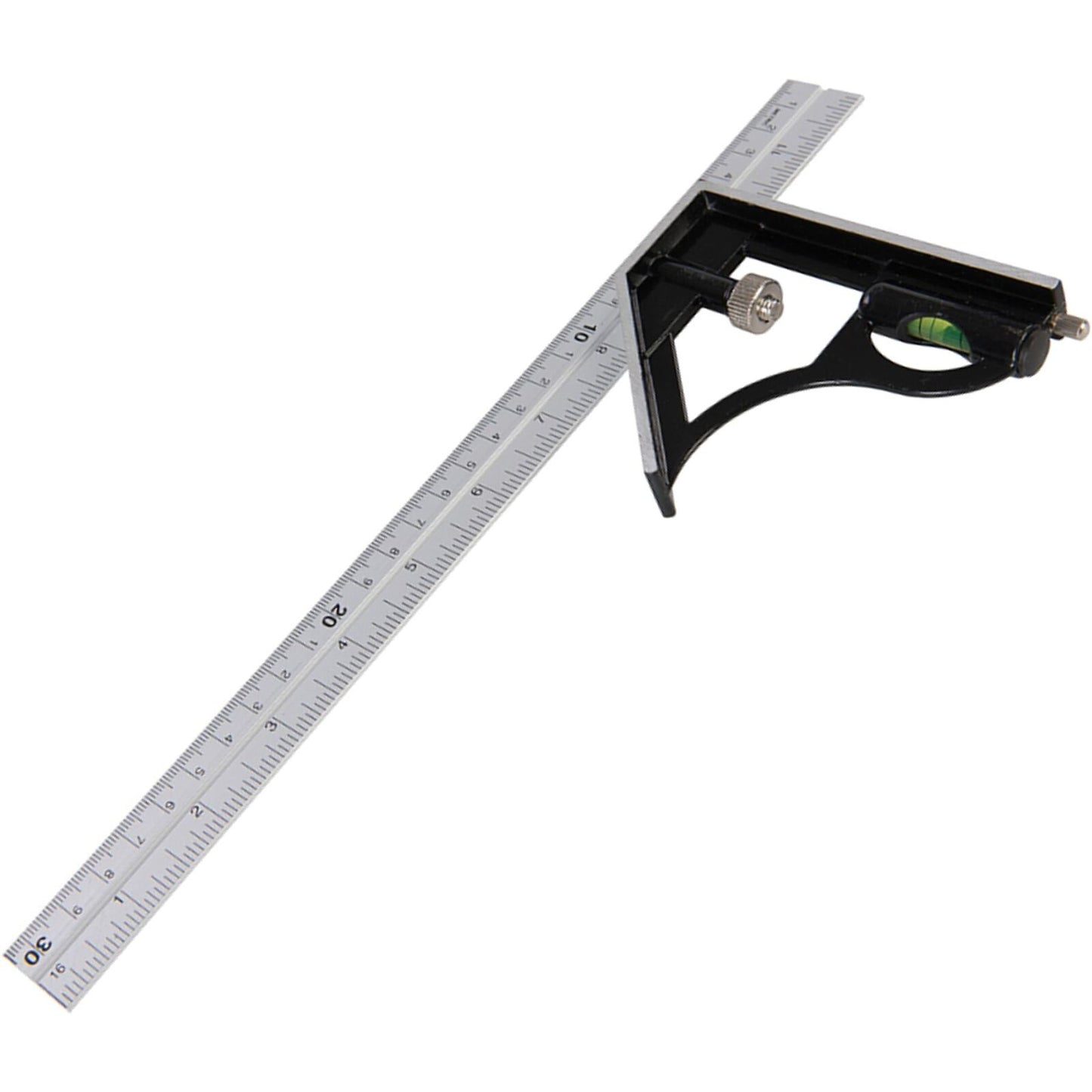 Task 300mm Adjustable Engineers Combination Try Square Right Angle Rul ...